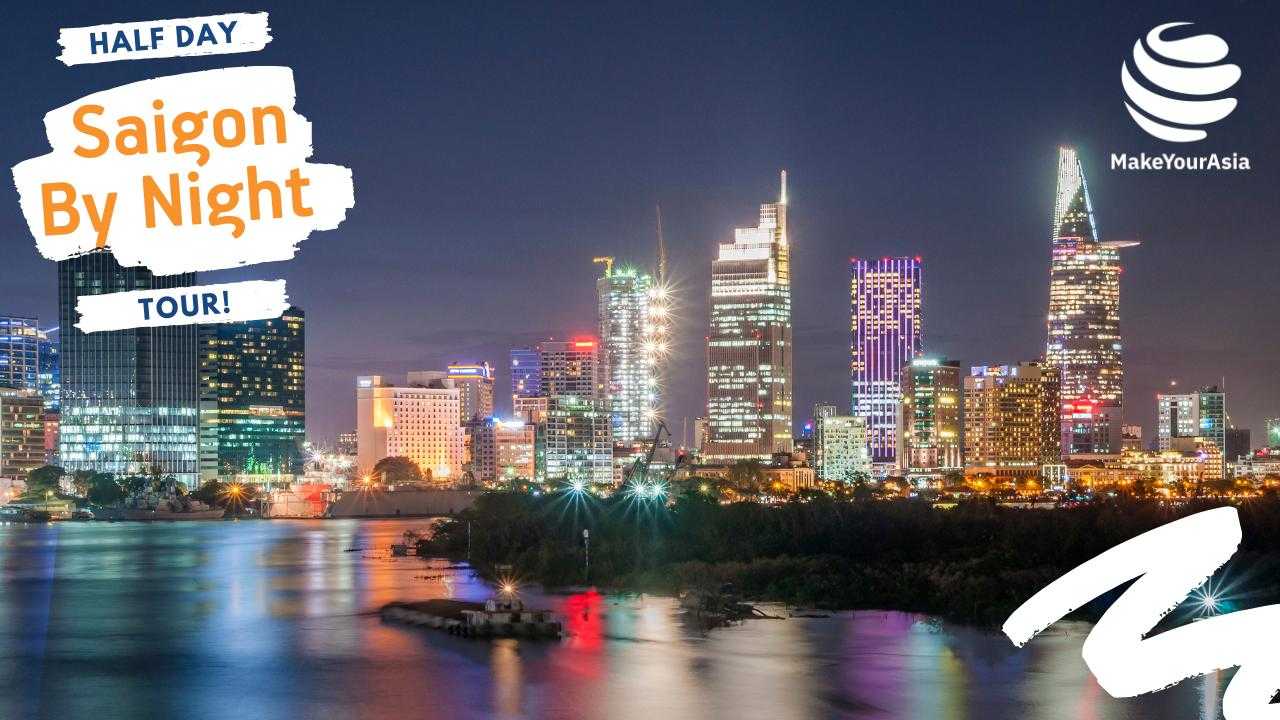 Night Motorbike Tour in Saigon! An evening ride around Ho Chi Minh City